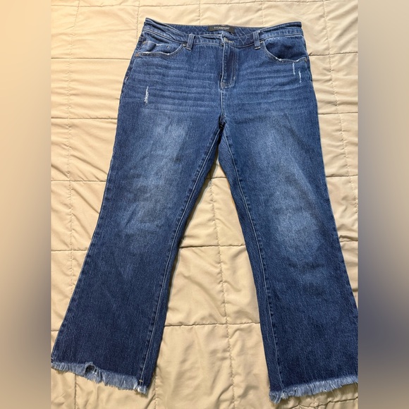 Liverpool | Jeans | Liverpool Blue Flare Wide Leg Jeans | Poshmark